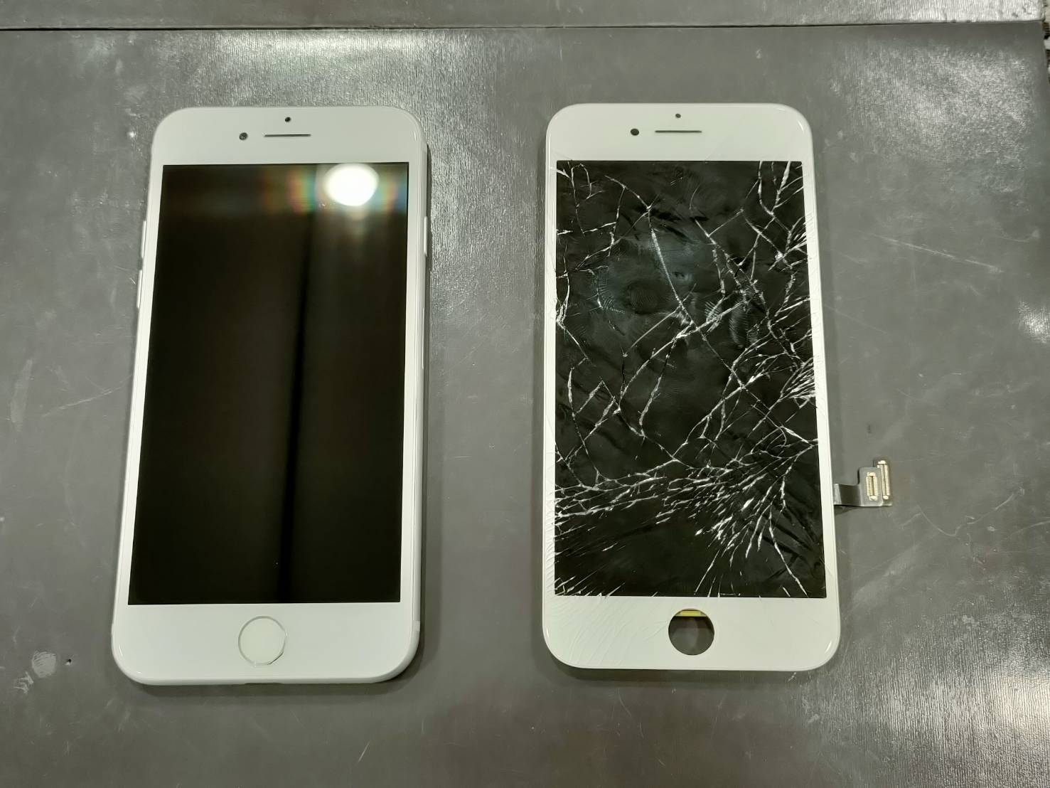 パーツ交換で新品 同様 ★ iPhone7 の 画面ワレ修理 - SMARTCOOL ゆめタウン下松 ブログ＆修理速報！！